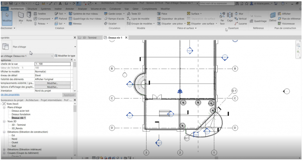 Formation Revit Architecture/intermédiaire - Centre de Formation Autonome